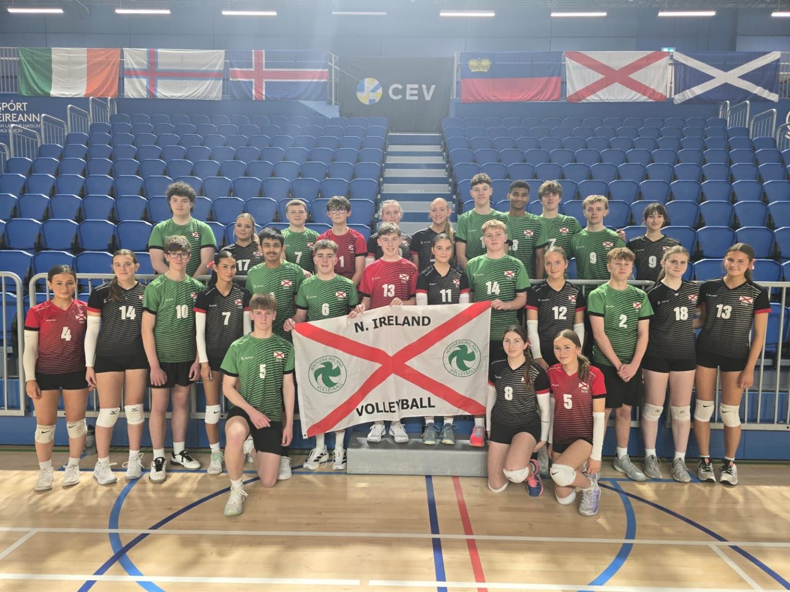 Tournament Report: Northern Ireland U18s complete CEV SCA Qualifier ...